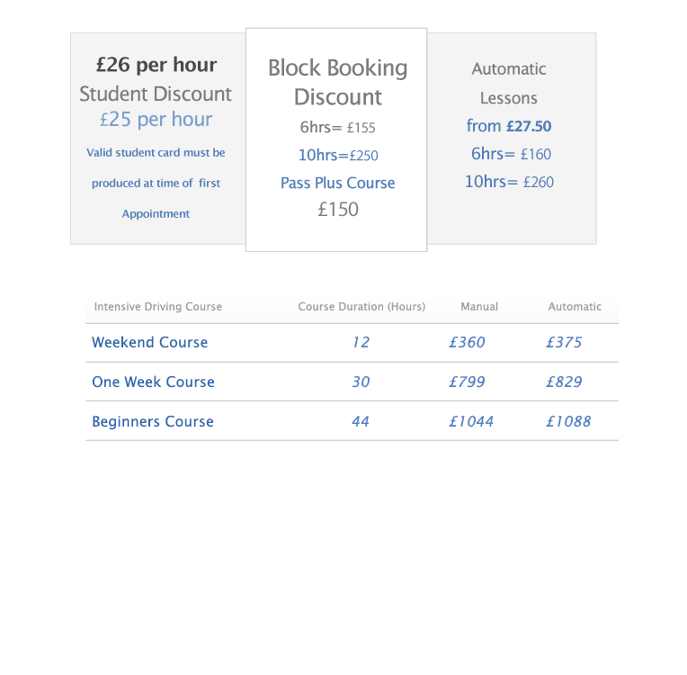 pricing2 - Live Drive Driving School